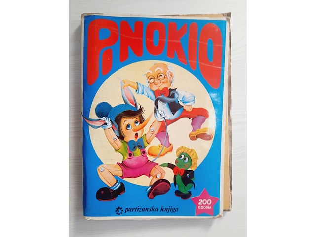 Pinokio, 3D slikovnica, partizanska knjiga