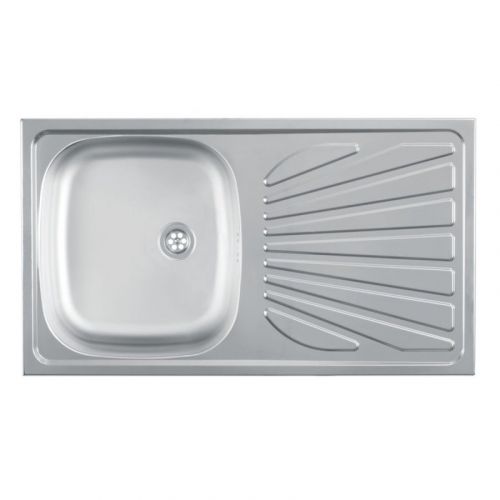 Metalac inox usadna sudopera Luna Flex 1D Ø60