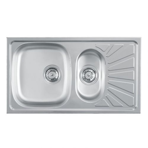 Metalac inox usadna sudopera Luna Flex 1.5D Ø90