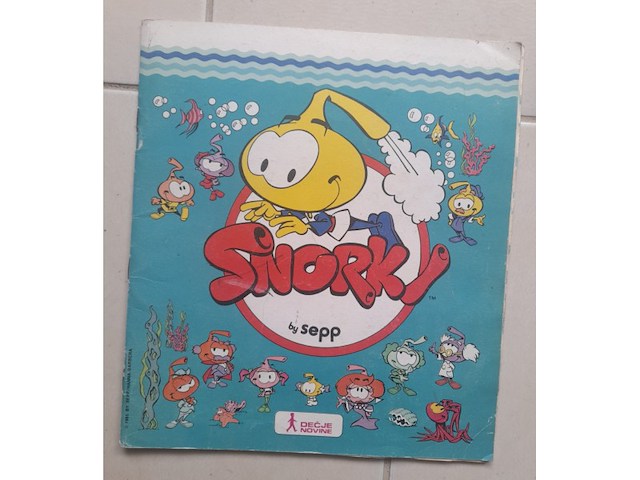 Snorky 1991, Panini, Kompletno popunjen album