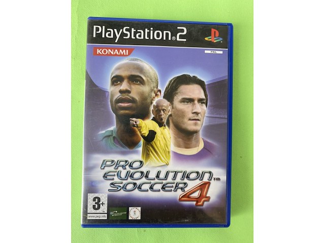 Pro Evolution Soccer 4 - PES 4 - PS2 igrica