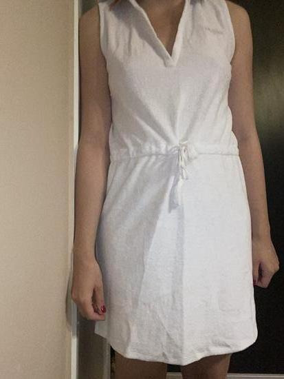 Snizeno  sportska bela haljina