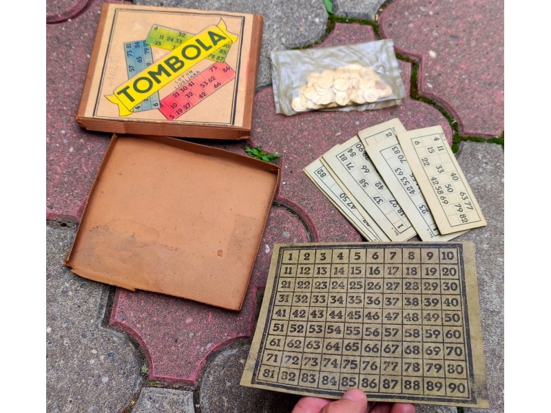 LOTON LJUBLJANA retka TOMBOLA iz 1940tih