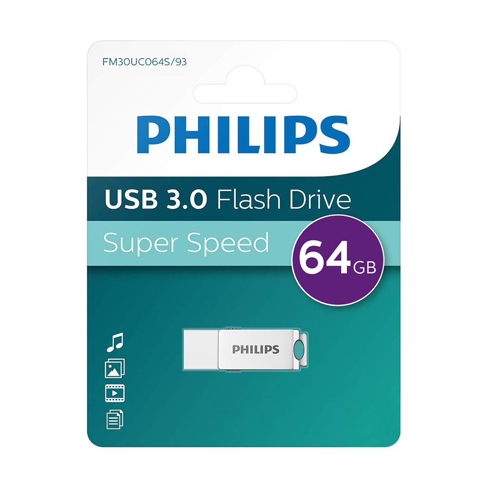 USB flash memorija Philips 3.0 64GB dual port type C (FLP FM30UC064S/93)