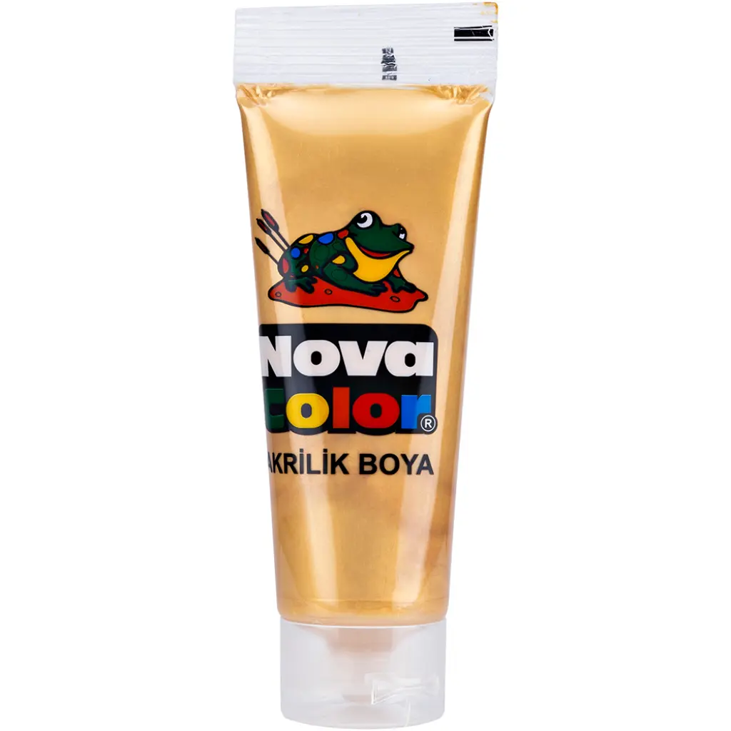 Nova Color Akrilna boja, 75g, Zlatna