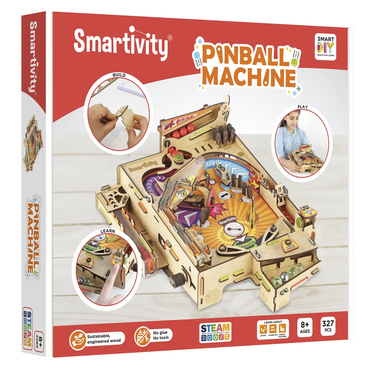 SmartGames STEAM Konstruktor Pinball mashine