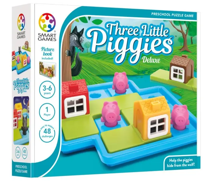 SMARTGAMES Logička igra Three Little Piggies Deluxe