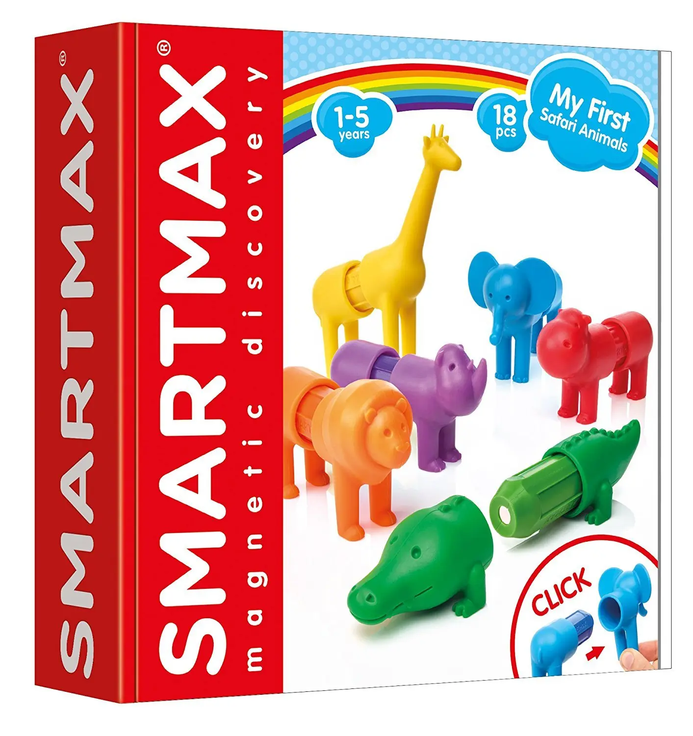 SMARTGAMES Magnetni konstruktor My First Safari Animals