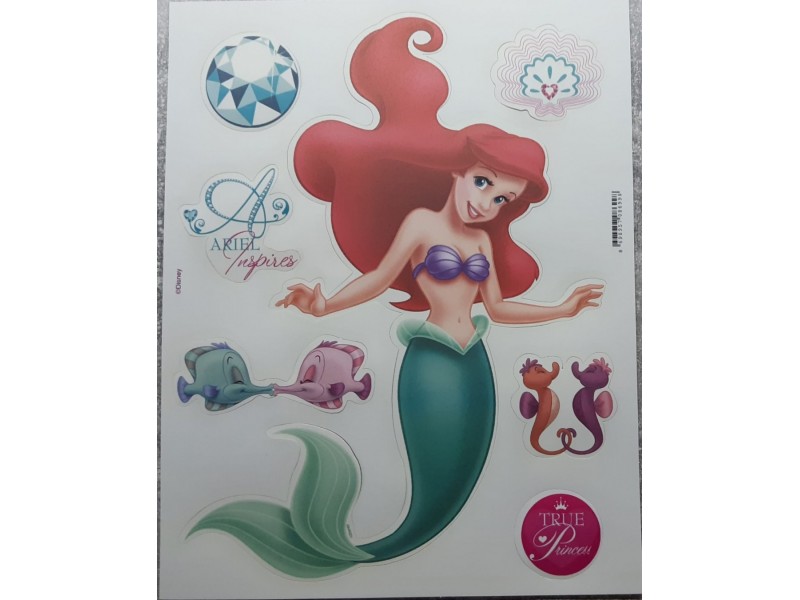 Stiker za zid Ariel