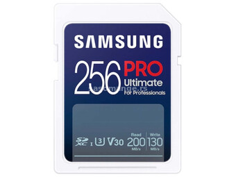 Samsung SD card 256GB, pro ultimate, SDXC, UHS-I U3 V30 ( MB-SY256S/WW )