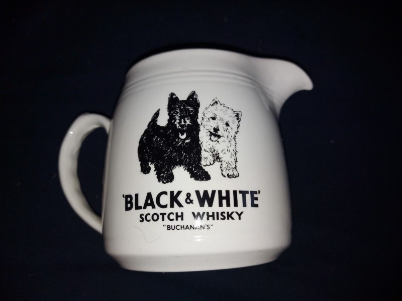 Black &Weite scotch whisky bokal