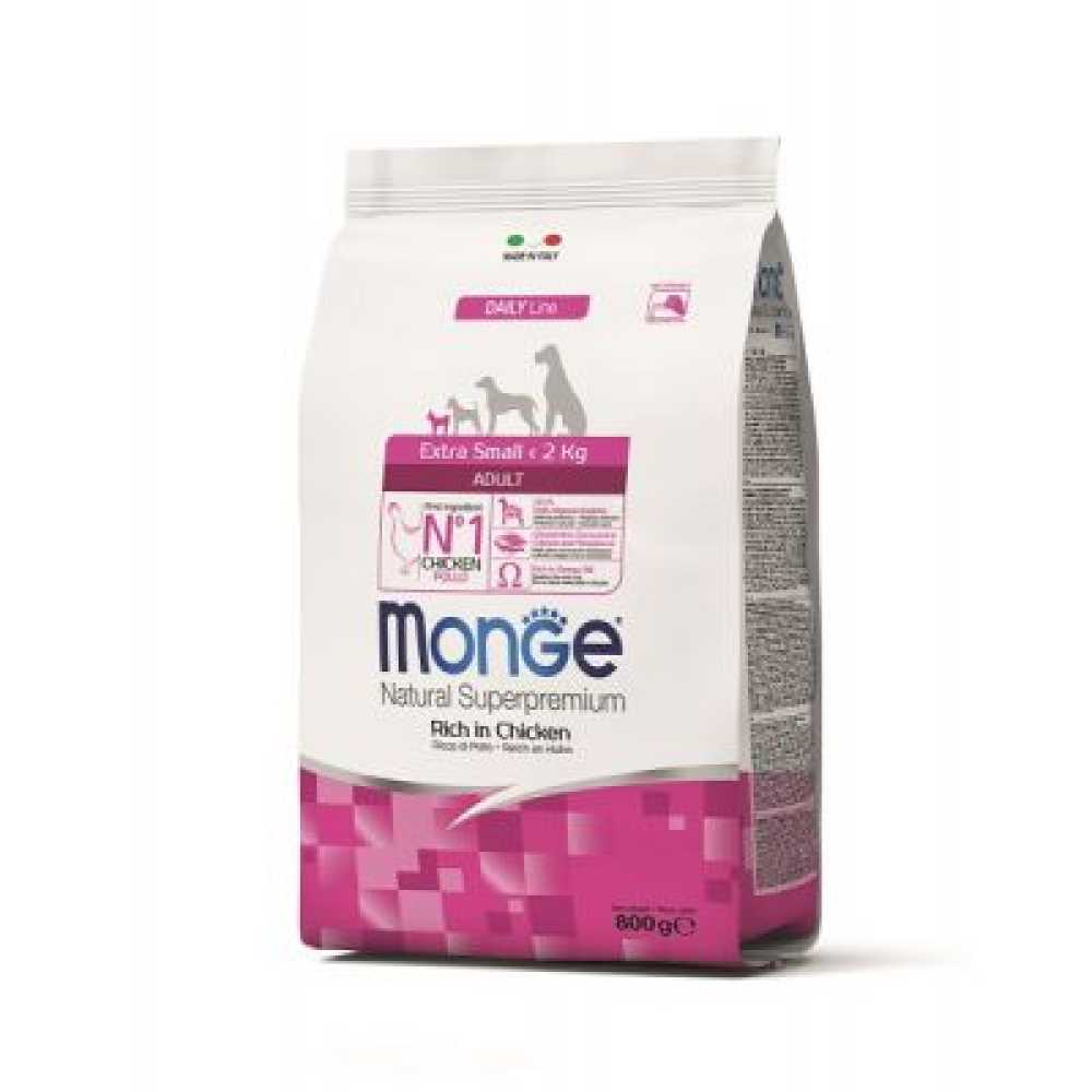 Monge hrana za pse Extra Small Adult - Piletina 800g