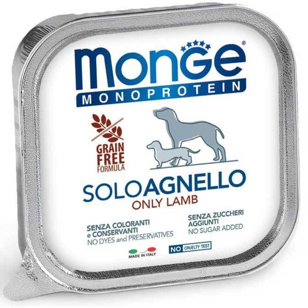 Monge Monoprotein pašteta za pse - jagnjetina 150g