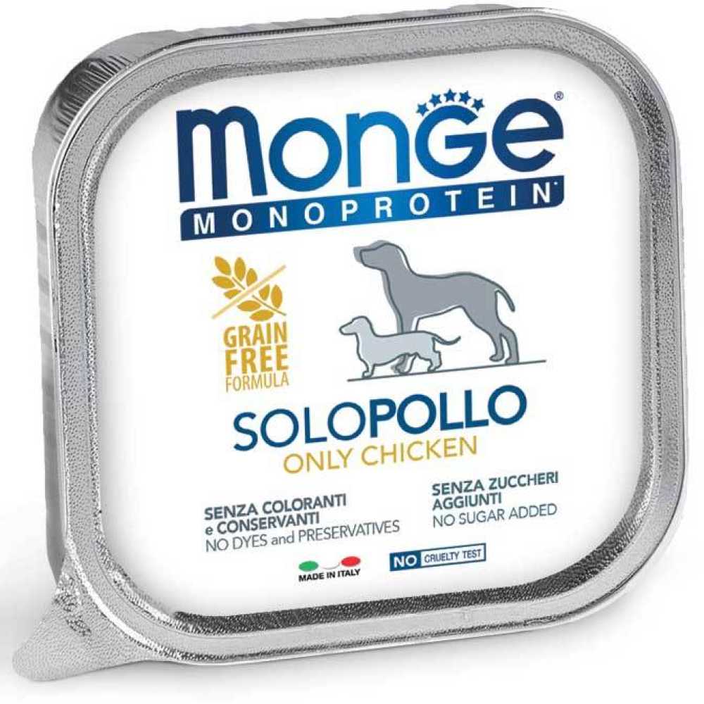 Monge Monoprotein pašteta za pse - piletina 150g