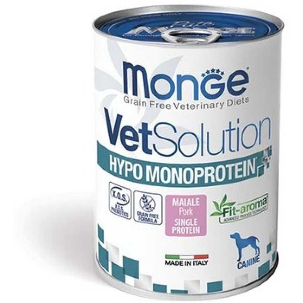 Monge VetSolution veterinarska dijeta za pse Hypoallergenic Monoprotein - Svinjetina 400g