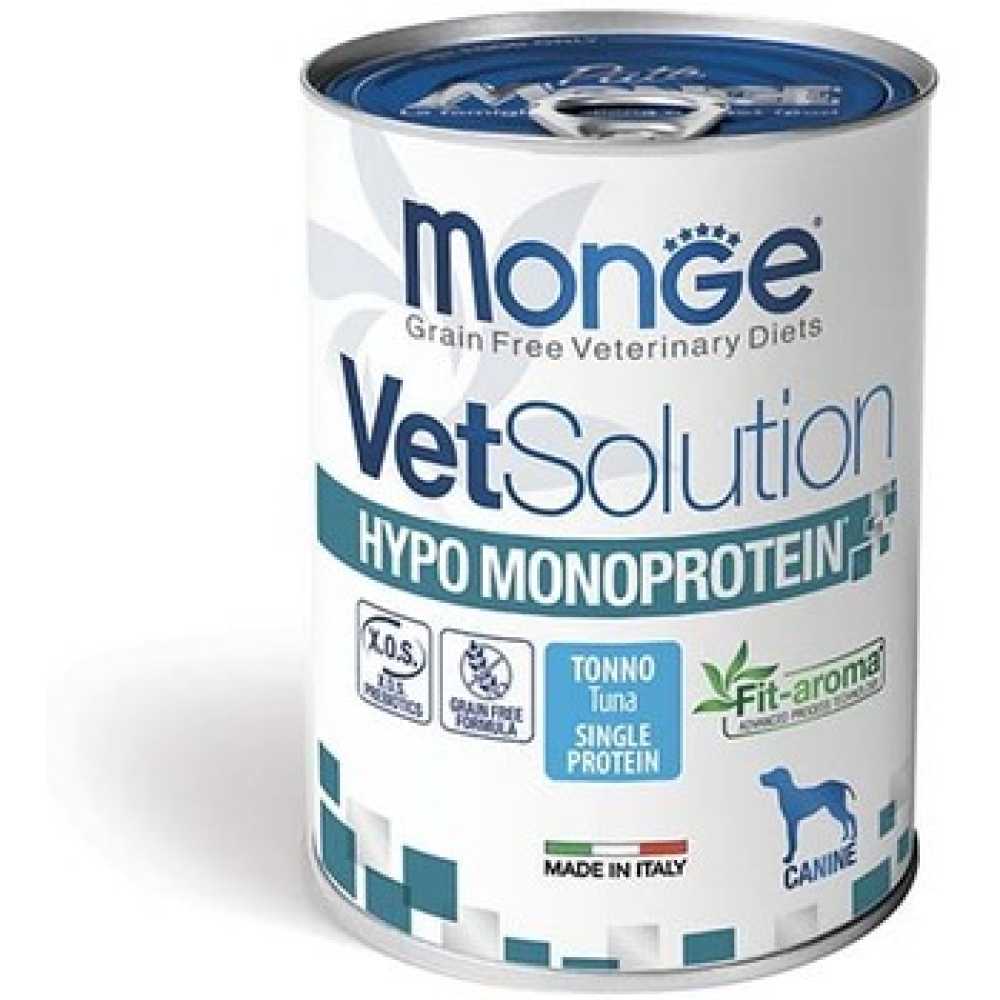 Monge VetSolution veterinarska dijeta za pse Hypoallergenic Monoprotein - Tuna 400g