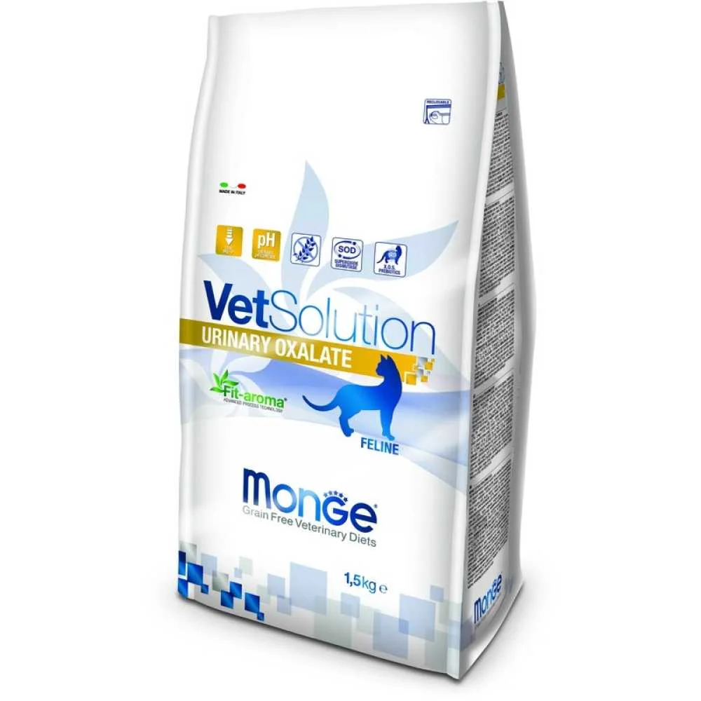 Monge VetSolution veterinarska dijeta za mačke URINARY/OXALATE 1.5kg