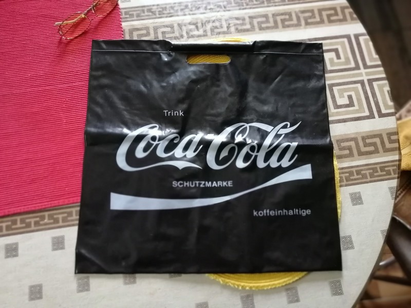 CRNA COCA COLA PVC TORBA IZ NEMAČKE