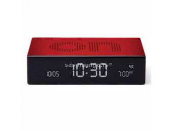 Lexon FLIP PREMIUM LCD LR152R bežični digitalni stoni sat sa builnikom crveni