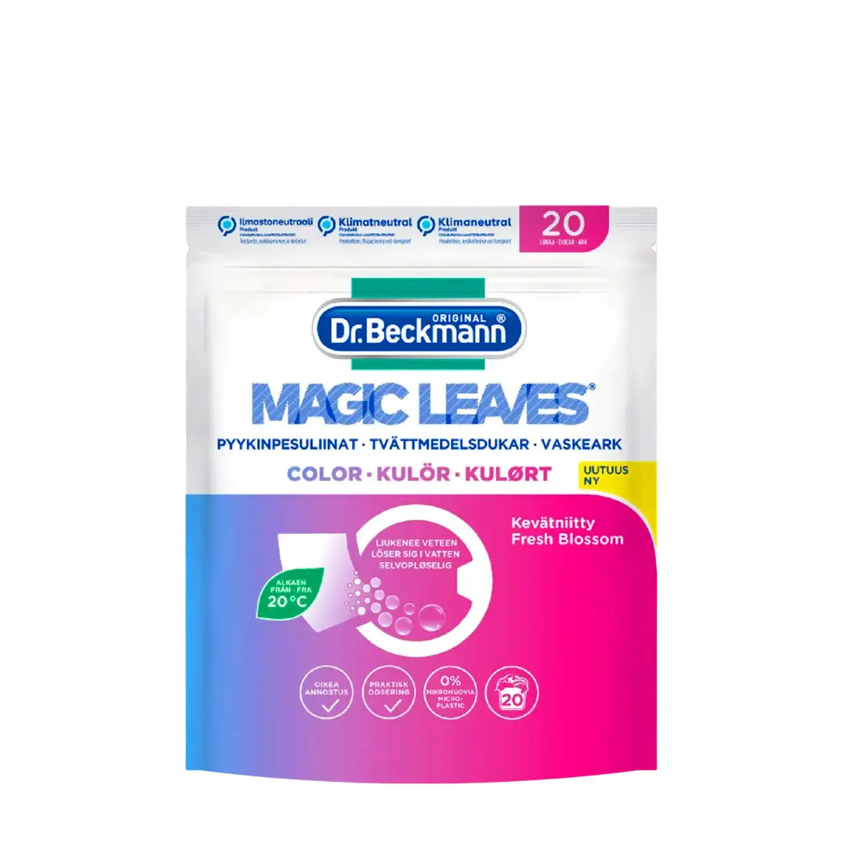 DR. BECKMANN Deterdžent za pranje veša Magic Leaves Color 20/1