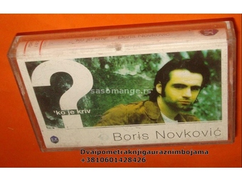 Boris Novković Ko je kriv