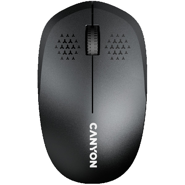 CANYON MW-04, Bluetooth Wireless optical mouse with 3 buttons, DPI 1200 , with1pc AA canyon turbo Alkaline battery,Black, 103*61*38.5mm, 0.047kg ( CNS-CMSW04B )