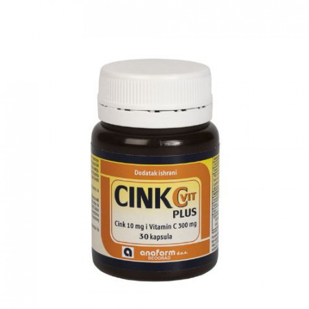 Cink C vit plus 30 kapsula