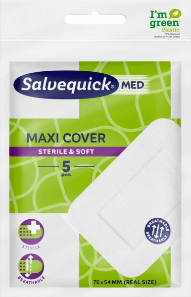 Salvequick flaster vodootporni Maxi cover 5 flastera