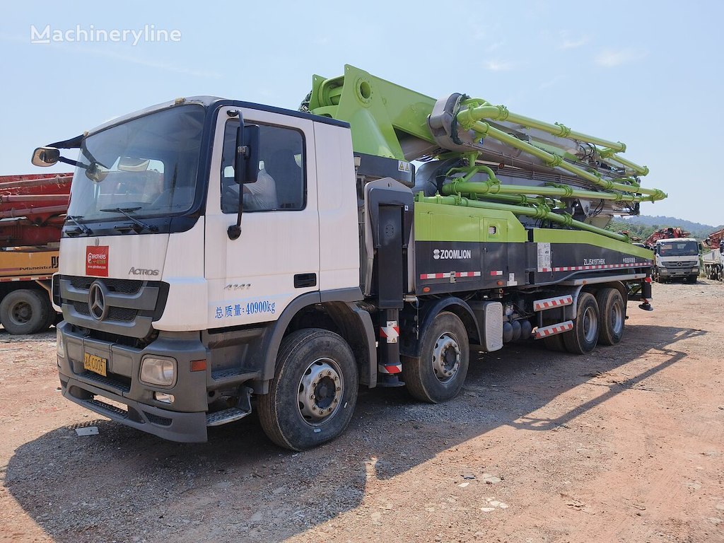 Zoomlion concrete pump truck 49 meters pumpa za beton