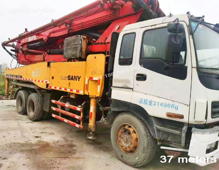 SANY SY5313THB 46 Concrete Pump Truck 37M for Sale pumpa za beton