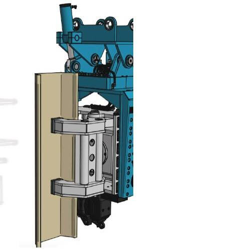 Nova Hydraram Side Grip Pile driver | Rammgerät Seitengreifer mašina za pobijanje šipova