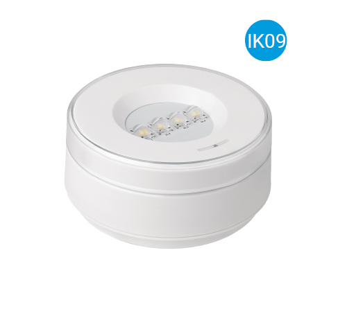 PANIK SVETILJKA LED NADGRADNA ARQUE QSEL3-100 STANDARD 3.2W 180min 125Lum 5700K IP65 IK09 3.6V/1200mAh Fi97 NORMA