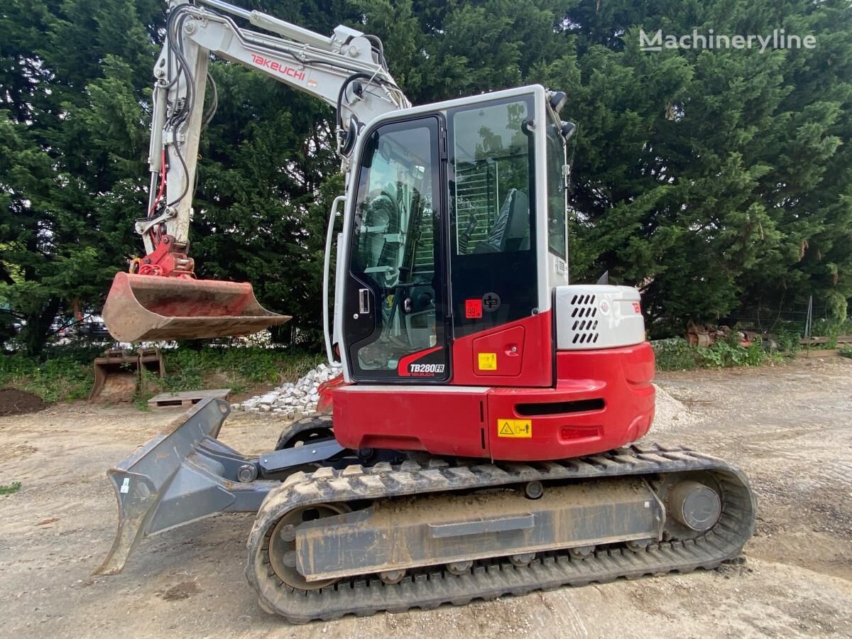 Takeuchi TB 280FR mini bager