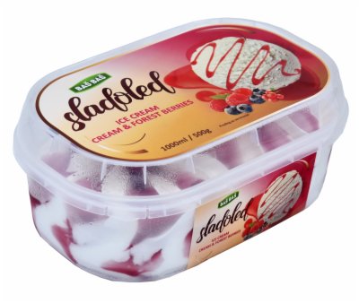 SLADOLED CREAM&FOREST BERRIES BAŠ BAŠ 1000ML
SLADOLED CREAM&FOREST BERRIES BAŠ BAŠ 1000ML