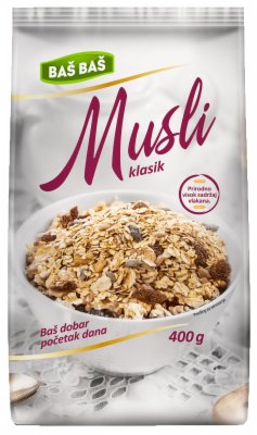 MUSLI KLASIK BAS BAS 400G
MUSLI KLASIK BAS BAS 400G