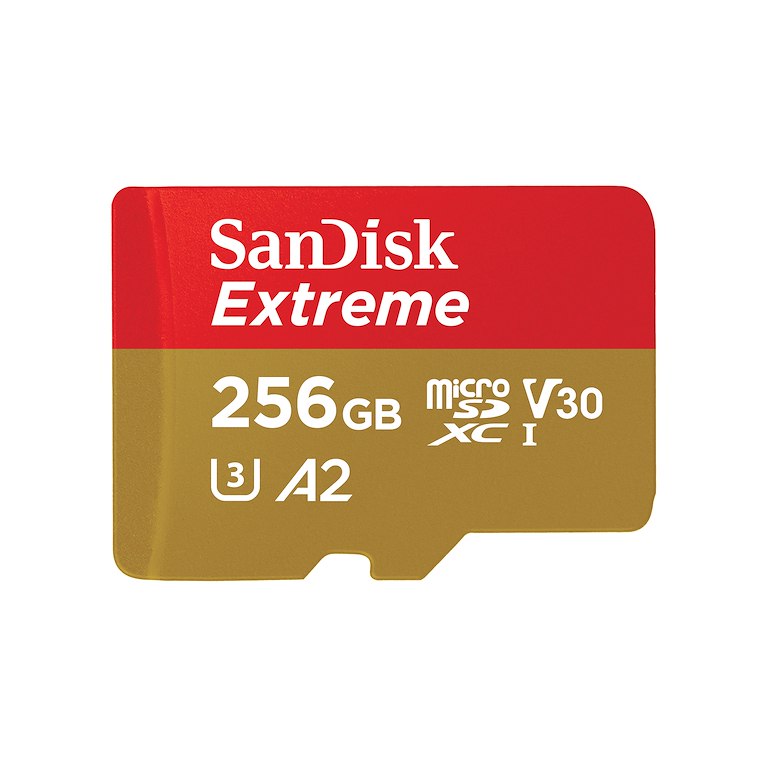 SanDisk Extreme microSDXC UHS-I 256GB 190MB/s (SDSQXAV-256G)