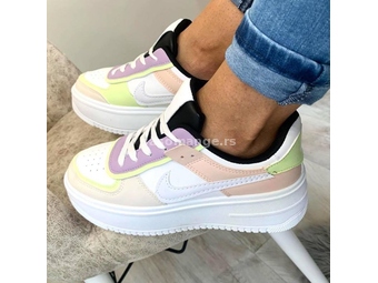 Nike air force patike sa platformom