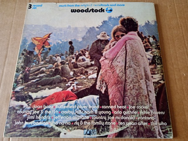 Woodstock One, 3LP, Italy press, mint