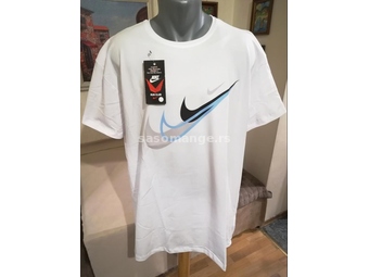 Nova muska pamucna markirana majica Nike Bela 3XL Novo