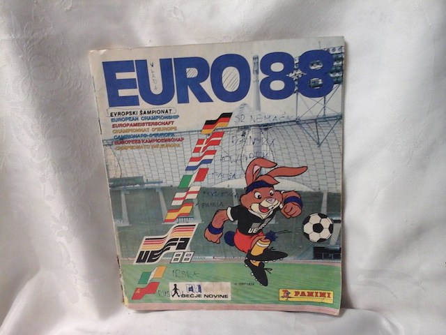 Euro 88 album sa sličicama Evropski šampionat Panini