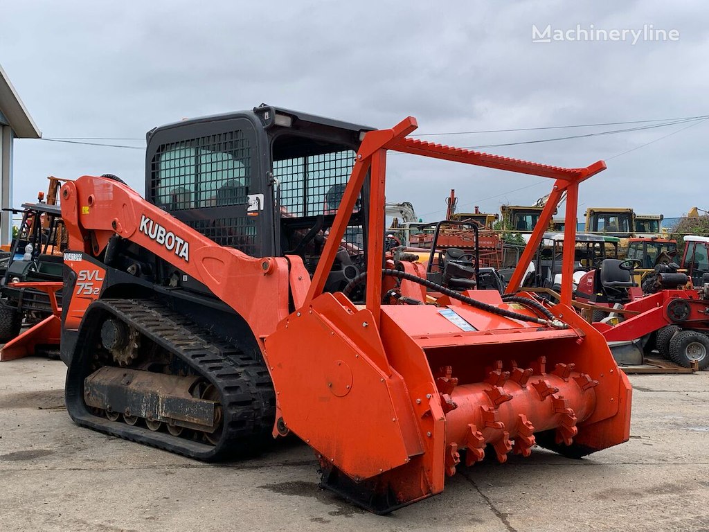 Kubota SVL75-2+Topcat Mulcher mini utovarivač