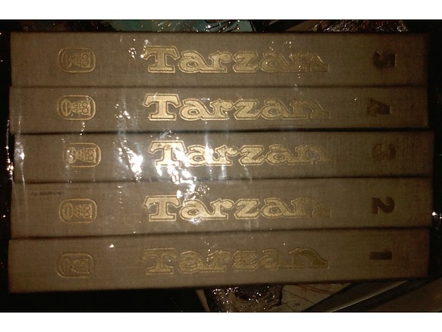 Biblioteka TARZAN 1-5 Komplet