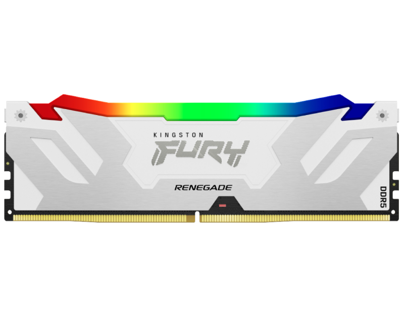 KINGSTON DIMM DDR5 16GB 7600MT/s KF576C38RWA-16 FURY Renegade Silver/White RGB XMP