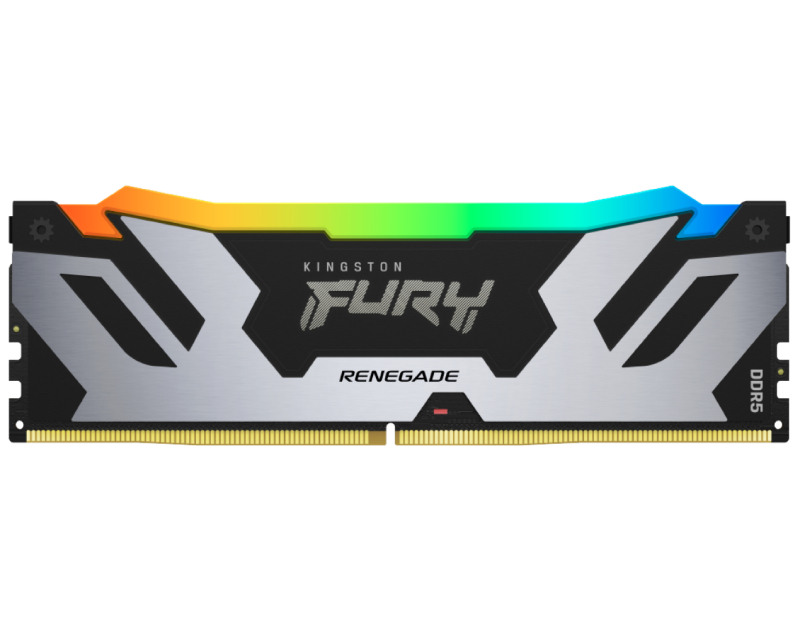 KINGSTON DIMM DDR5 48GB 6000MT/s KF560C32RSA-48 FURY Renegade Silver/Black RGB XMP