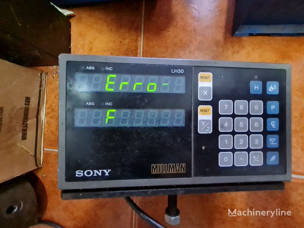 Sony LH30-2T01 instrument tabla za mašine za obradu metala