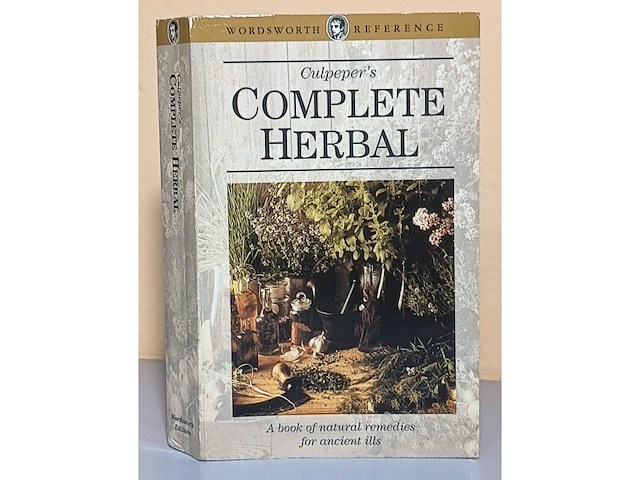 Culpeper’s COMPLETE HERBAL A book of natural remedies