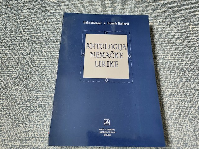 Antologija nemačke lirike B. Živojinović, M. Krivokapić