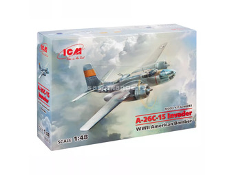 Model Kit Aircraft - A-26С-15 Invader WWII American Bomber 1:48