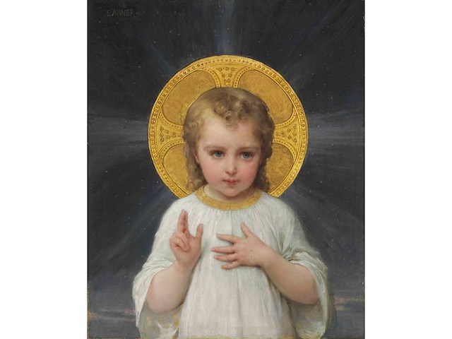 Jesus (1893) Émile Munier (French, 1840-1895)