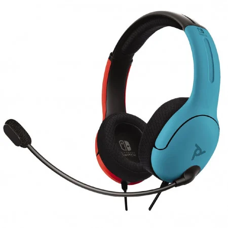 Nintendo Switch PDP LVL 40 Wired Stereo Gaming Headset Blue/Red